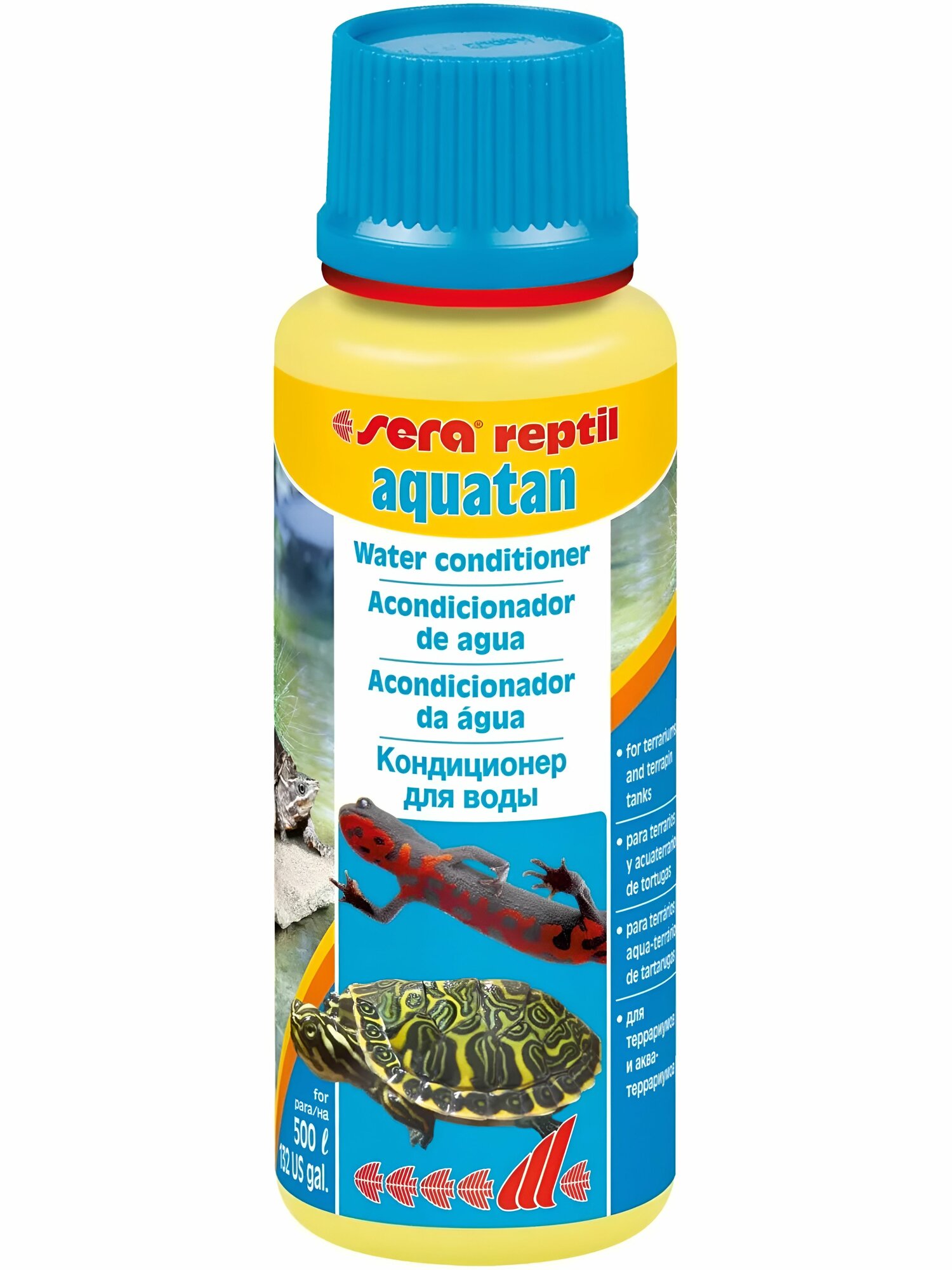 Кондиционер для подготовки воды в акватеррариумах SERA "Reptil Aquatan", 100 мл, 2831