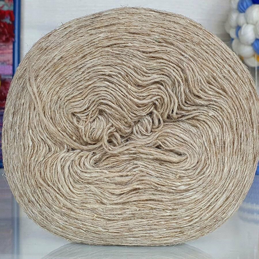 Пряжа Рассказовская ангорка 19 бежевый (2 мотка)