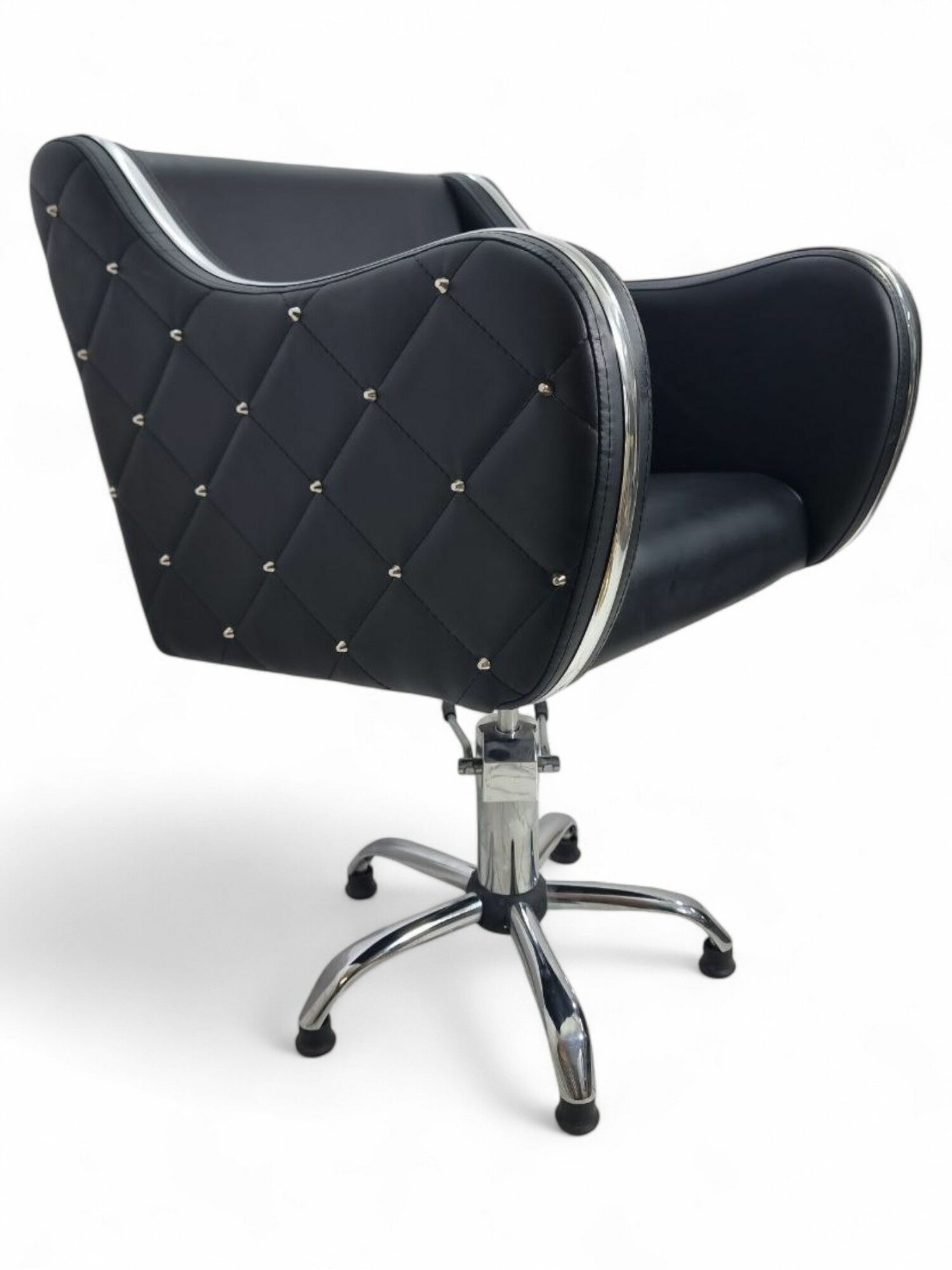 Кресло парикмахерское для клиента с регулировкой высоты Гидравлика