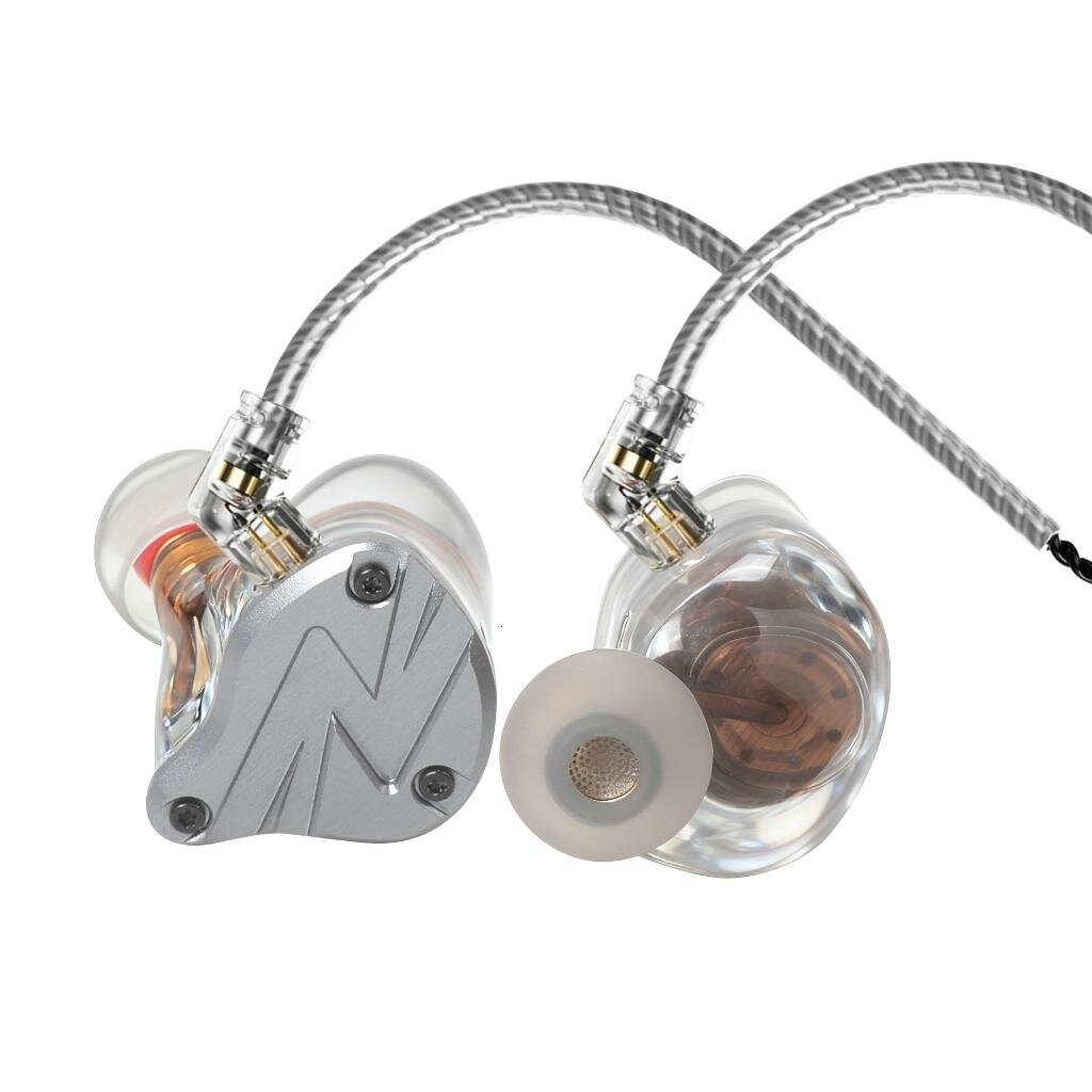 HiRes наушники с эргономичной посадкой, Серебро