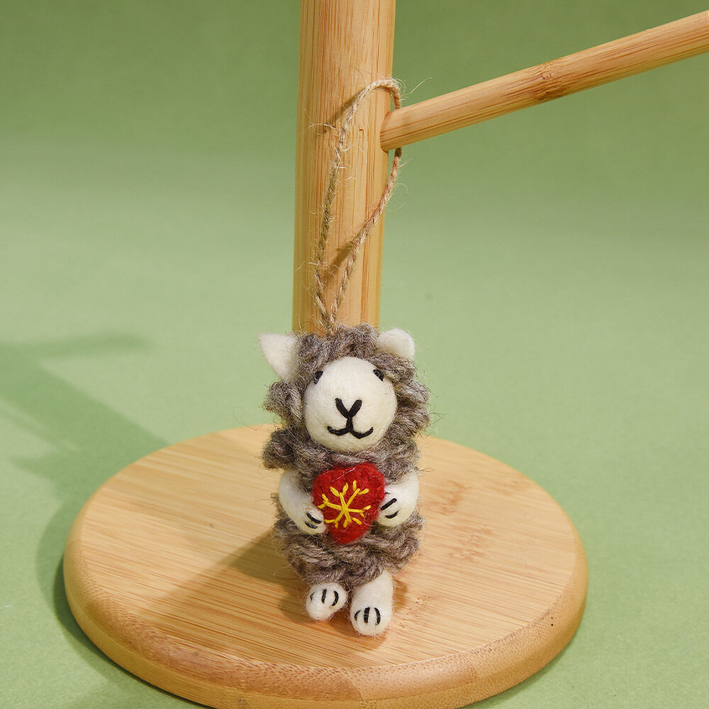 Креативные подвески ручной работы, милые войлочные мешочки в виде животных, подвески из плюшевых игрушек, брелоки, аксессуары.