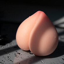 Персиковый мужской персиковый декомпрессор для ягодиц, имитация груди, эротическая мастурбация, чашка для самолета,