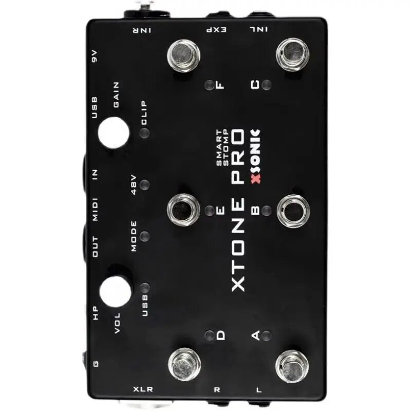 XTONE PRO 192K Профессиональный мобильный аудиоинтерфейс с MIDI-контроллером для iphone/ipad/ПК/MAC и сверхнизкой задержкой