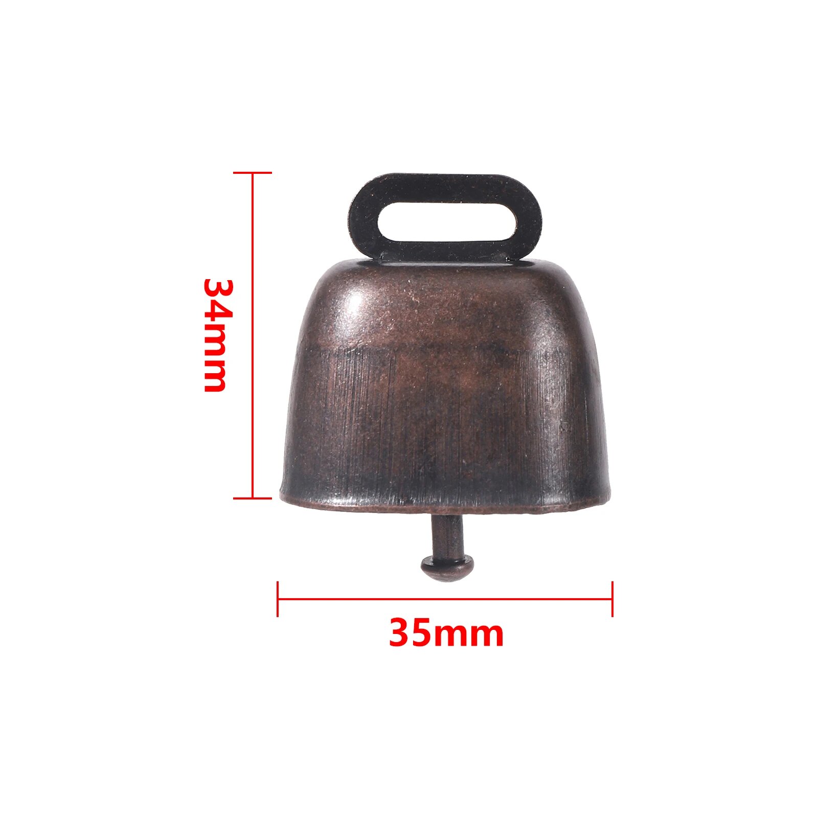 Медные колокольчики для коров и овец Adhere To Fly Copper Red