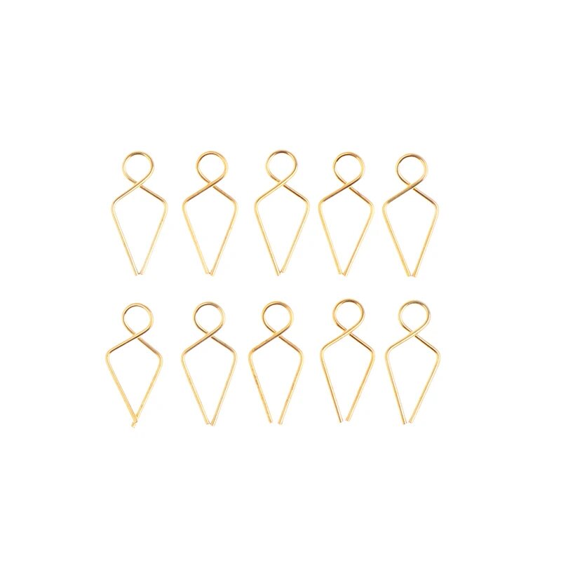 Металлические крючки для люстр 15mm Gold