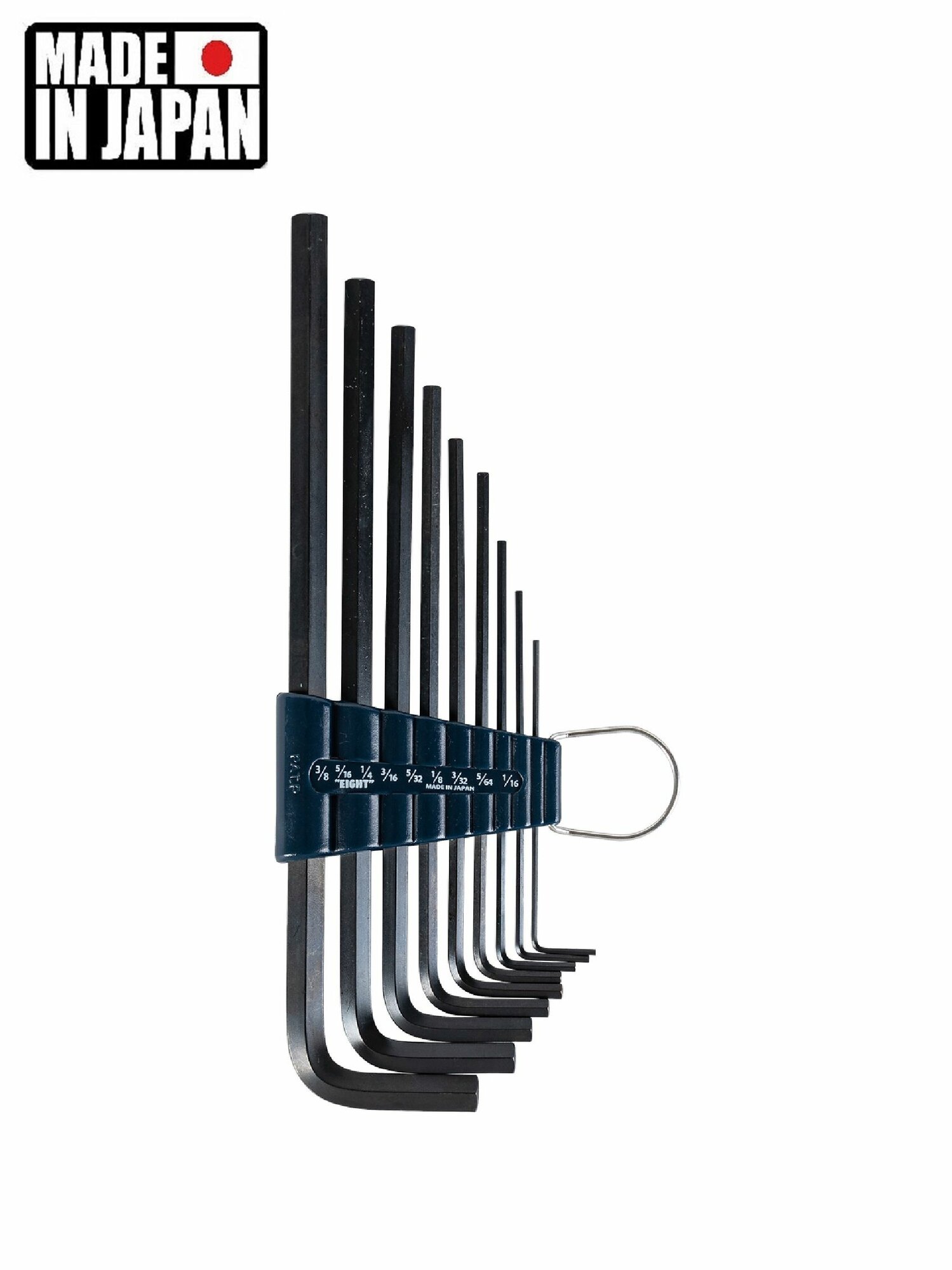 Сделано в Японии набор дюймовых профессиональных шестигранных ключей EIGHT 014-S9Z