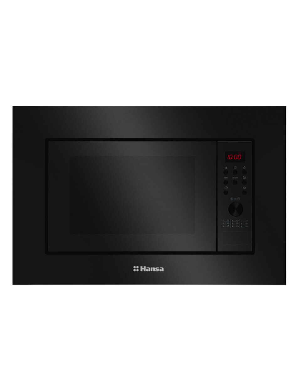 Встраиваемая микроволновка Hansa AMG20BFH AMGB20E2GB, 700 Вт - СВЧ, 900 Вт - гриль, 20л, с грилем, конвекция