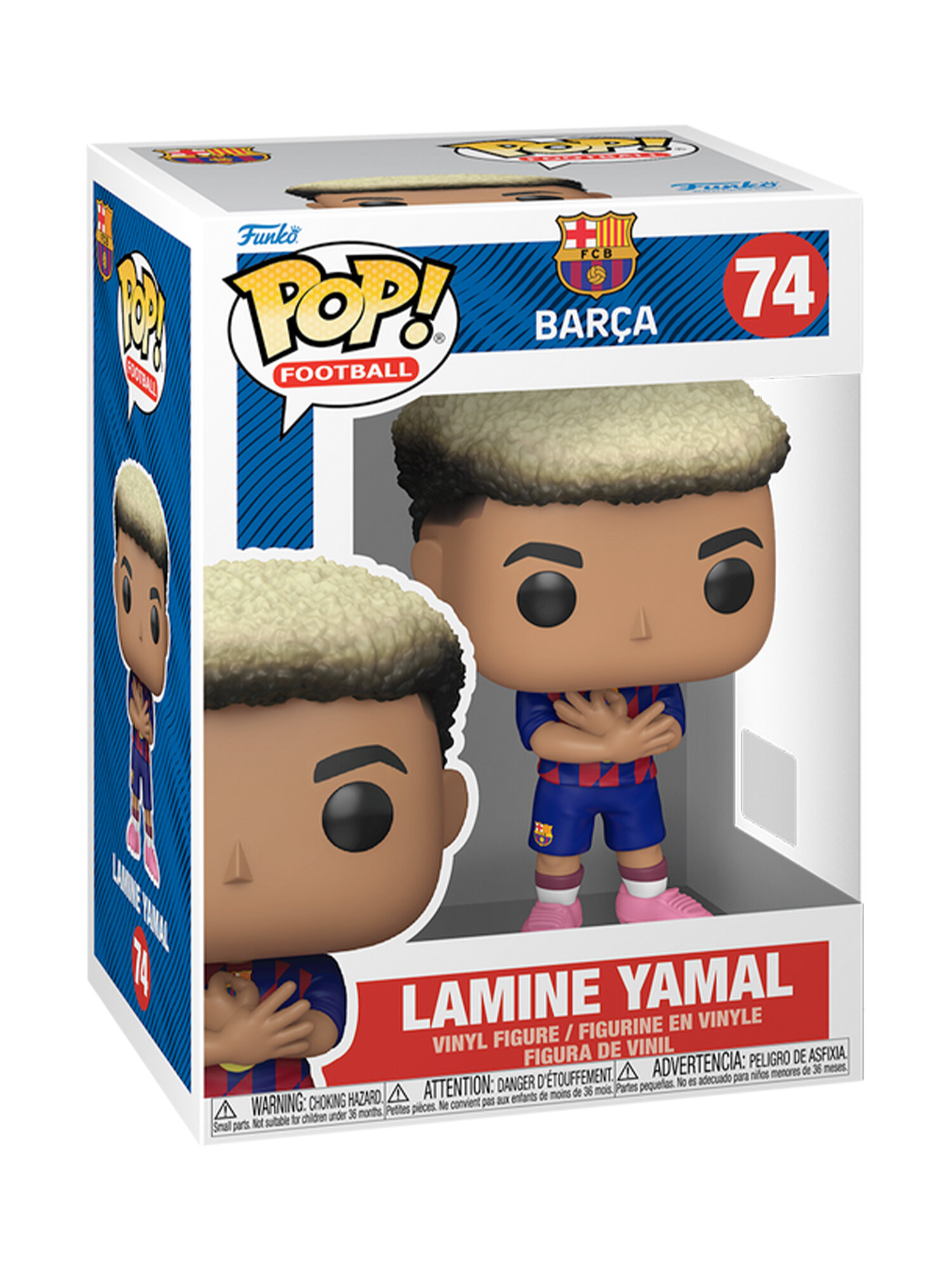 Фигурка Funko Pop! Lamine Yamal (74) FC Barcelona