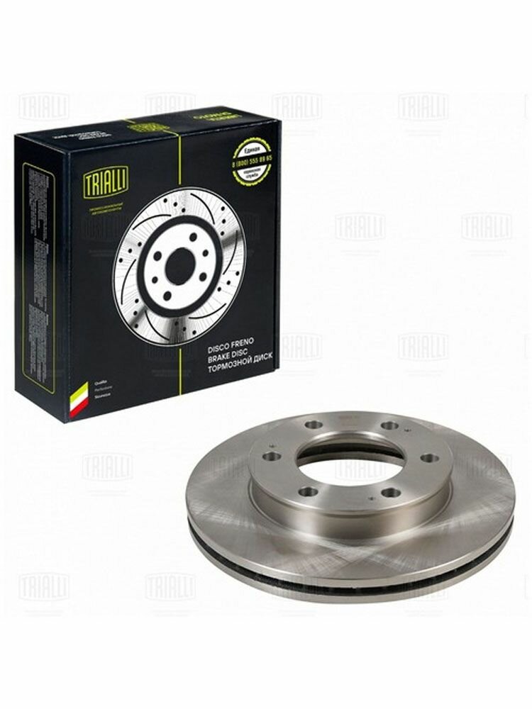 Диск тормозной SsangYong Rexton (02-) передний d 294 (а/м без ABS), TRIALLI DF266018