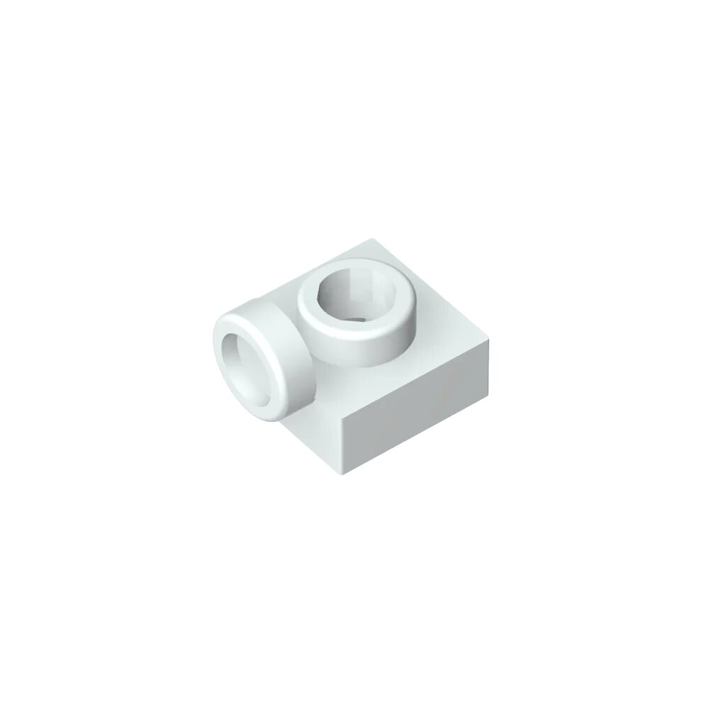 Техническая пластина Gobricks 1x1 Белый (091)