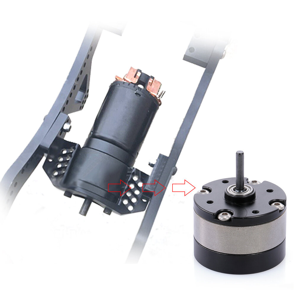 1/3 Планетарная редукторная коробка для мотора 540 радиоуправляемой машины, металлическая коробка передач, черный цвет, сталь, вес 98.8 г, для 1/10 радиоуправляемых машин, упаковка 100 г, размер 9*5*4.5 см, пакет, 1 шт.