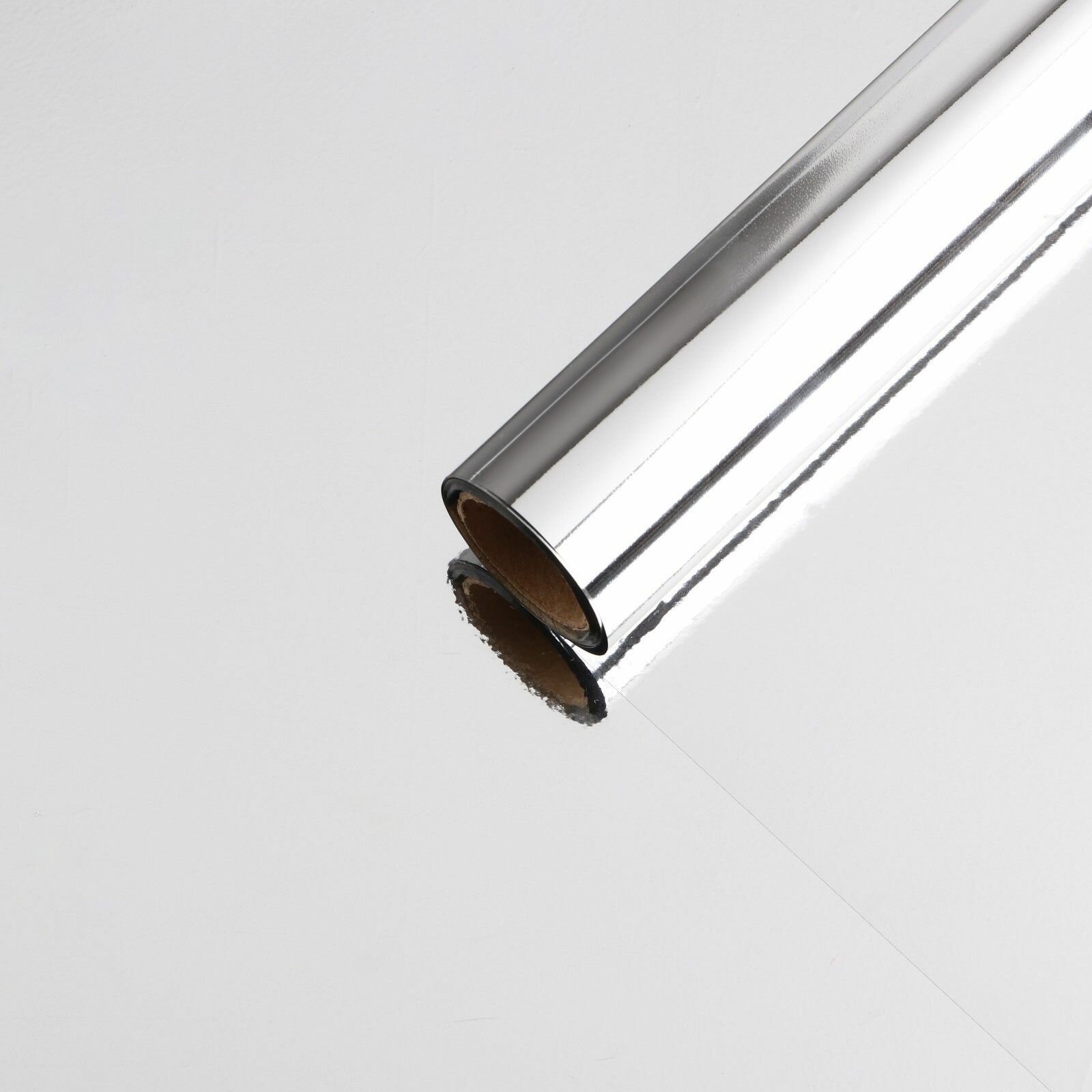 Плёнка упаковочная полисилк Серебро 0.7х20м