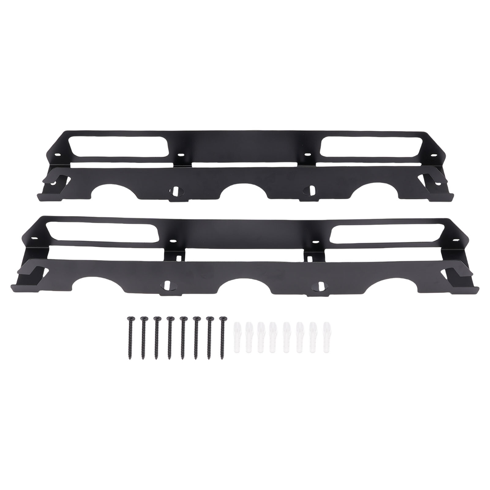 2 комплекта держателей для угловой шлифовальной машины, компактные многофункциональные настенные кронштейны-органайзеры для гаража.