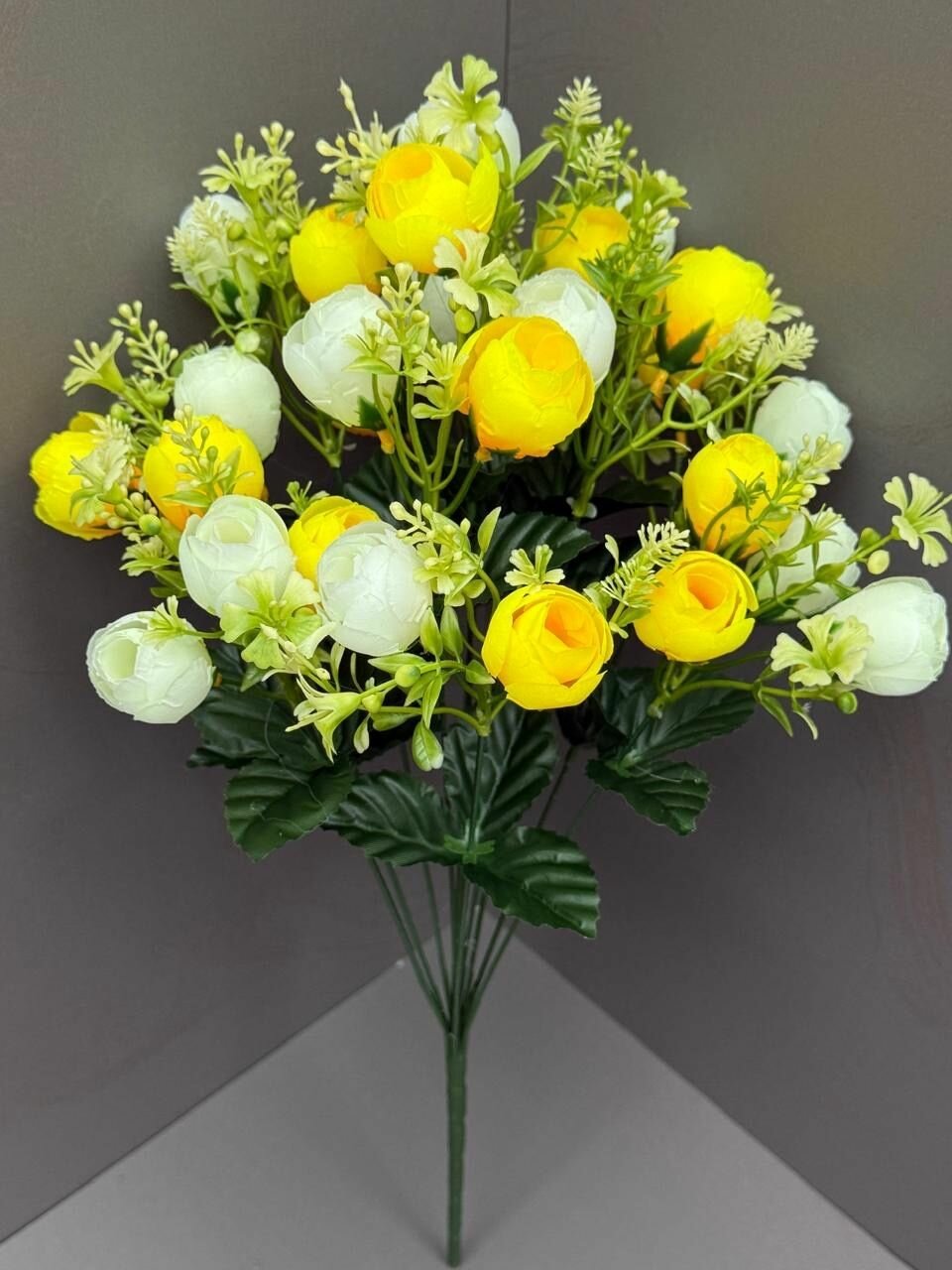 Искусственные цветы, крокусы, для декора интерьера, для кладбища