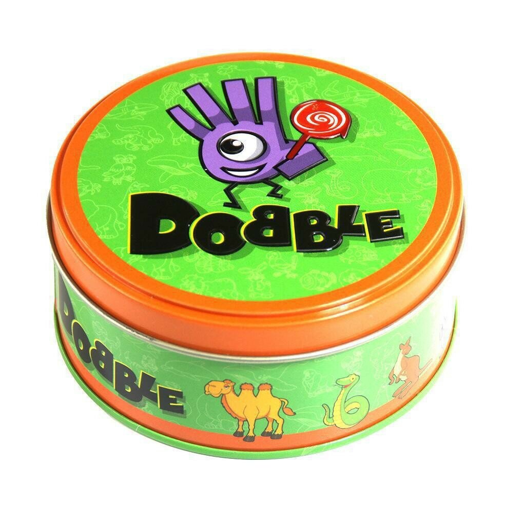 Карточная игра на английском языке Spot It Game, Dobble, — это семейная карточная игра для поиска отличий.