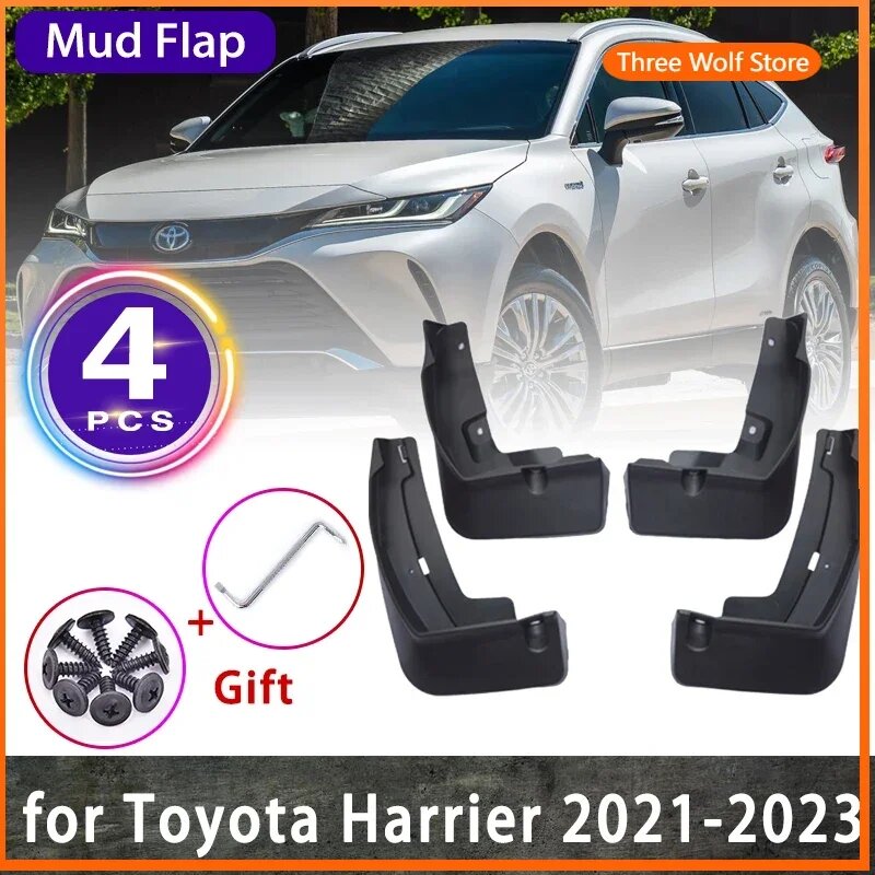 Для Toyota Harrier Venza XU80 2020 2021 2022 2023, гибридные автомобильные брызговики, брызговики, брызговики, крылья, автоаксессуары