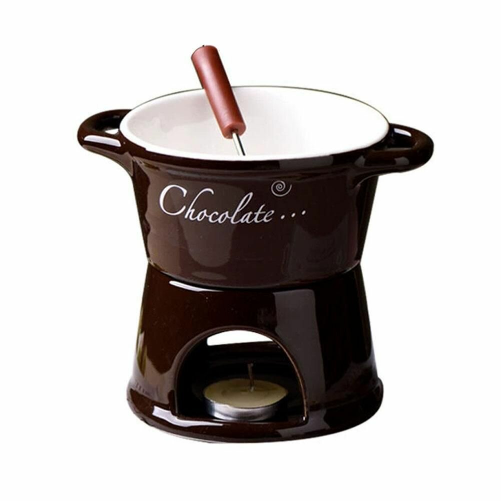 Набор для фондю, фондюшница для шоколада и сыра
