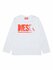 Толстовка DIESEL Long-sleeved sweatshirt, размер 14 лет, белый