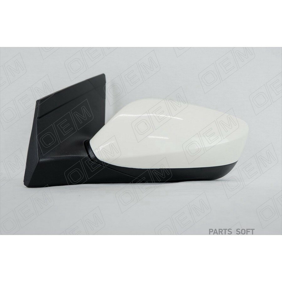 Зеркало левое Hyundai I30 2 GD (2011-нв) универсал, хэтчбек 5D, без повторителя, под покраску от официального дистрибьютора, OEM, артикул OEM0070ZL