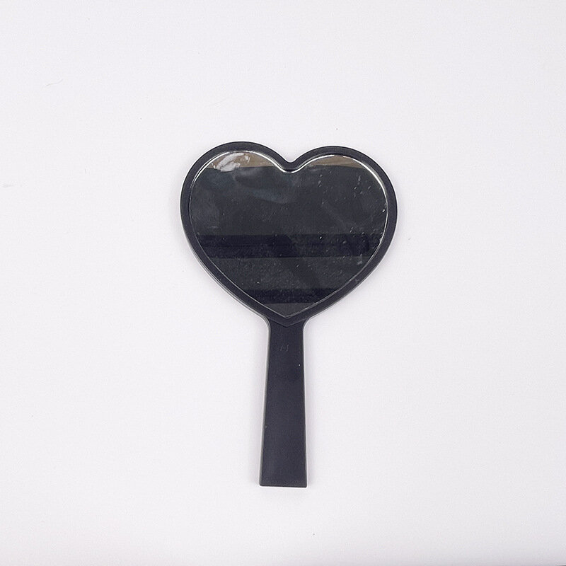 Оптовая продажа любящая ручка зеркало портативное ручное зеркало Черный