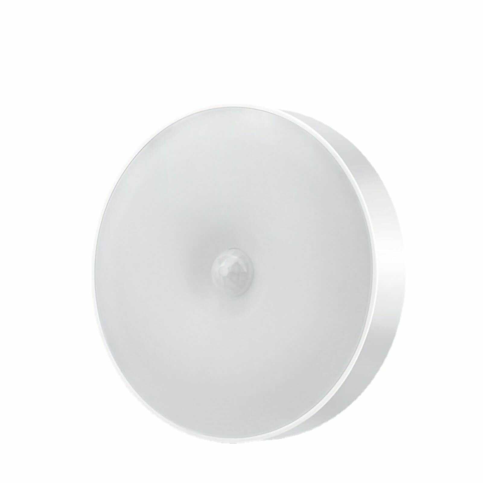 Перезаряжаемый индукционный ночник для человеческого тела, круглый индукционный светильник для шкафчиков в ванной комнате