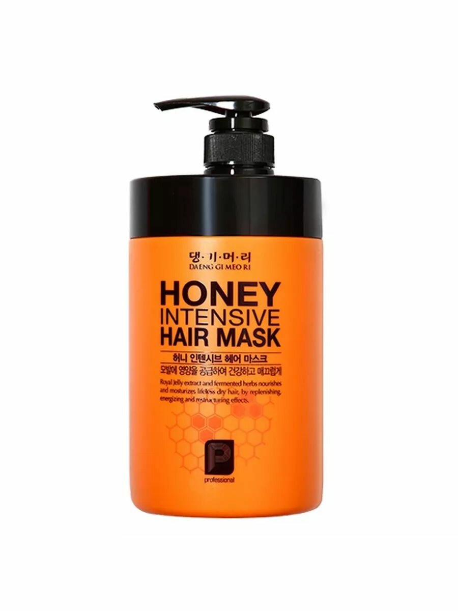 Daeng Gi Meo Ri Honey Intensive Hair Mask интенсивная маска с протеинами шелка (1000мл.)