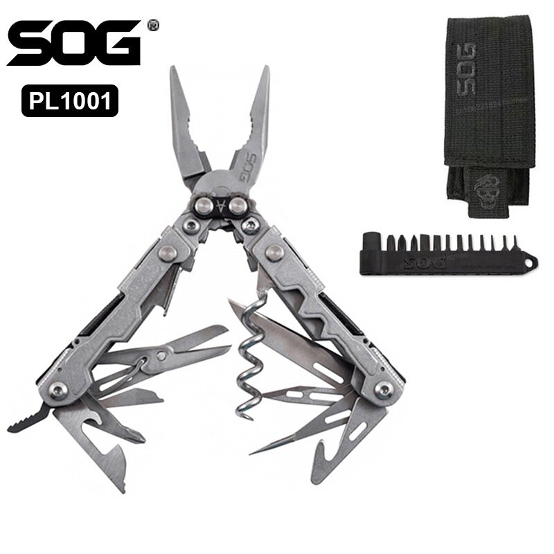 SOG PP1001/PP1002/PL1001 портативные мини-многофункциональные плоскогубцы, складные плоскогубцы