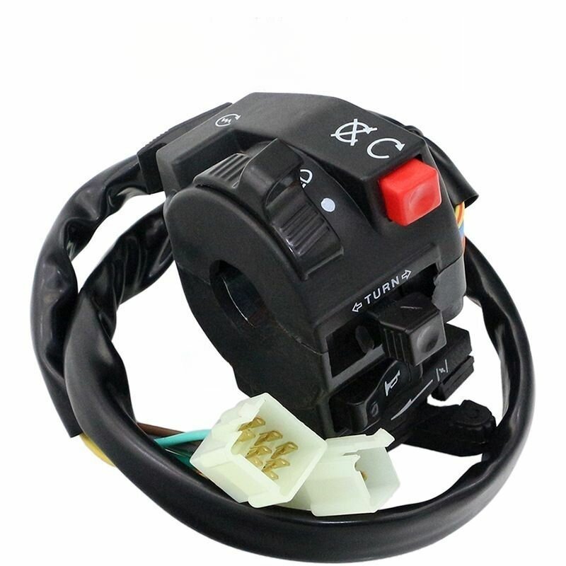 Аксессуары для четырехколесных мотоциклов ATV ATV; 12-проводной ; левый пусковой клапан объемом 110-250 куб. см, пятифункциональный переключатель в сборе