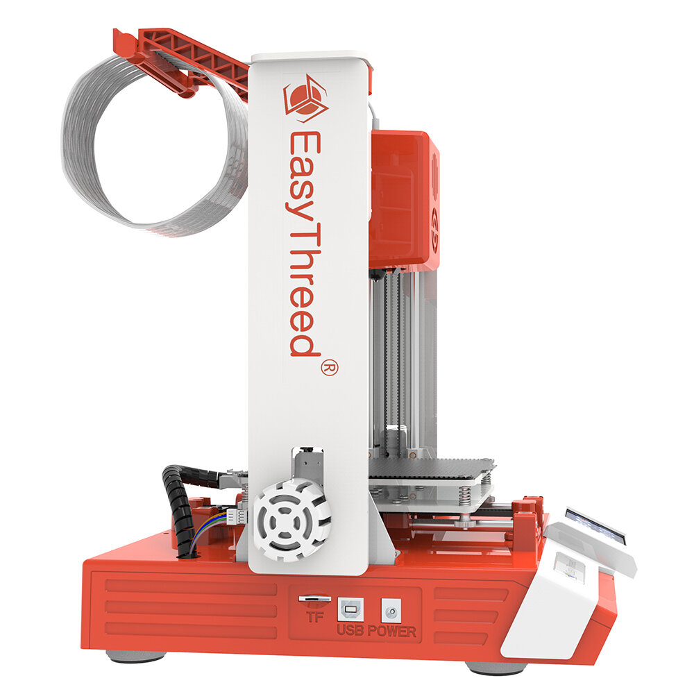 3D-принтер EasyThreed K6 Plus, FDM, 100x100x100 мм, съемный стол, сенсорный экран, с PLA.