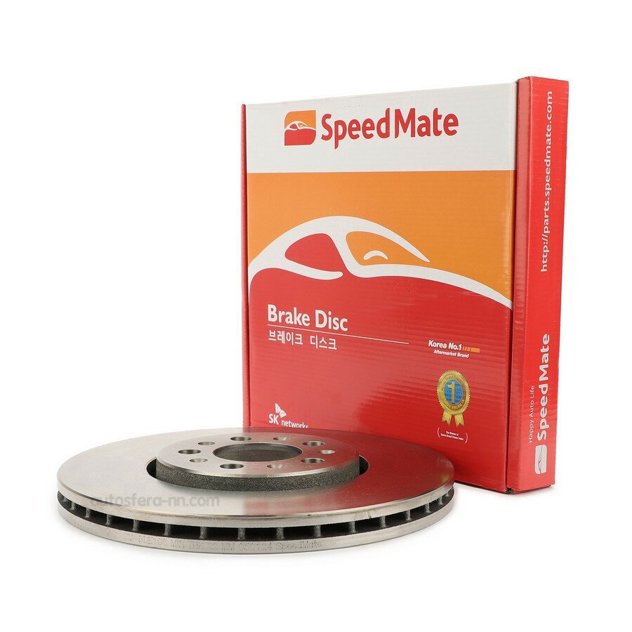SPEEDMATE SMBDE108 Диск тормозной AUDI A1, A3 SKODA Roomster, Rapid, Octavia I VW Bora I