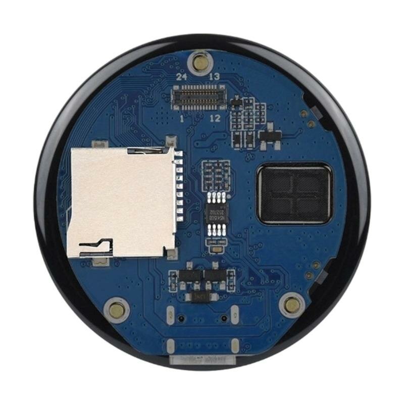 Многофункциональная плата разработки RP2350 с круглым сенсорным экраном 1,46 дюйма, С крышкой