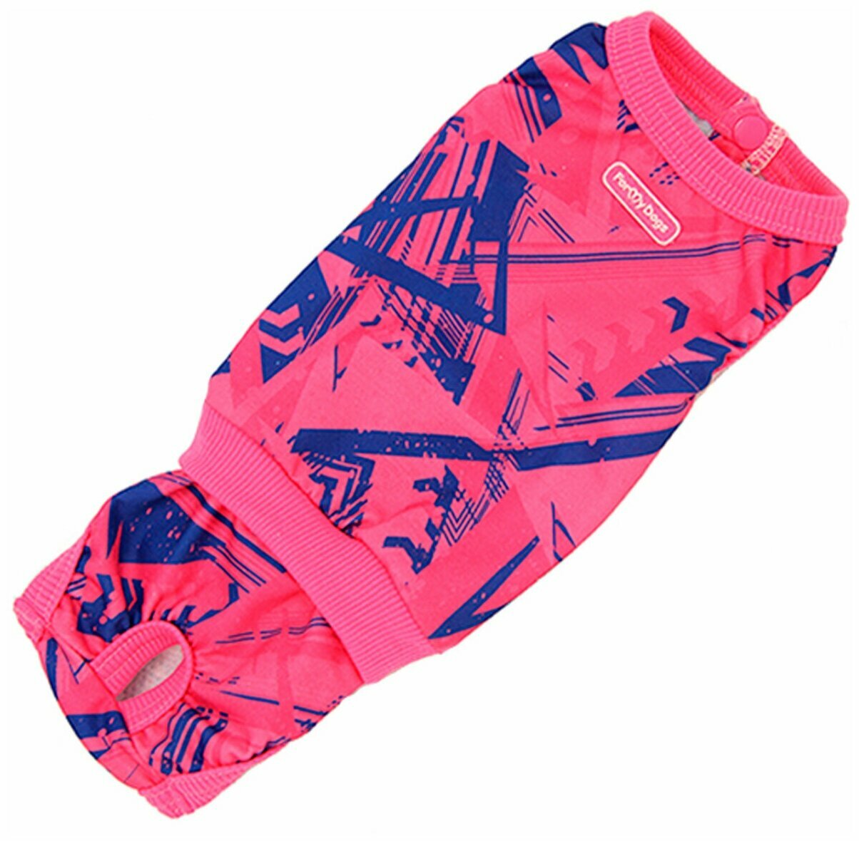 FOR MY DOGS боди для собак розовое размер 14