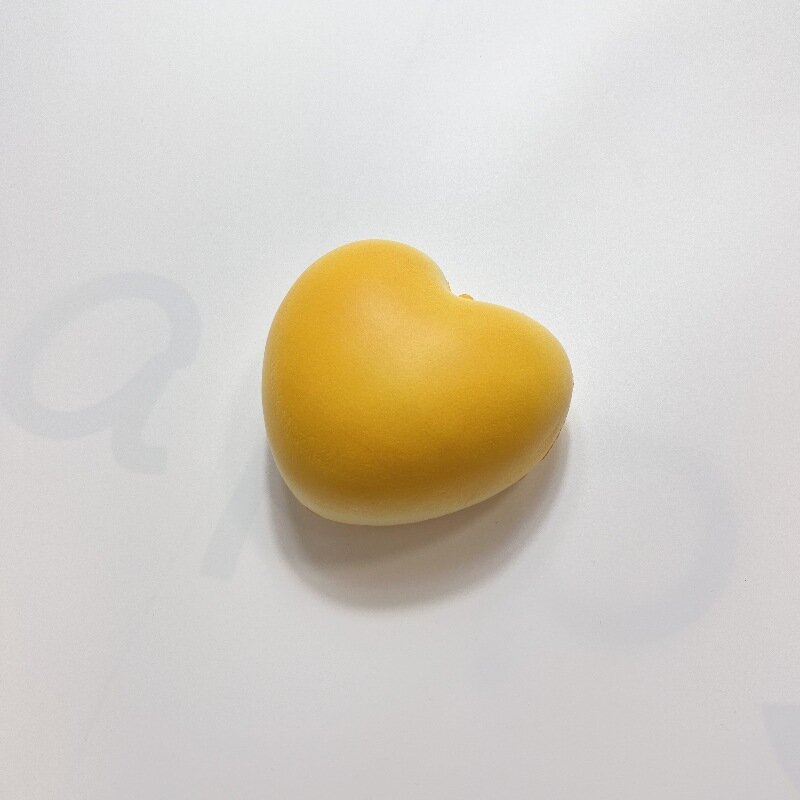 Мокрый мягкий и очень медленный отскок PU симулятор еды и игры с поросятом ананасовый хлеб Медленный отскок-сердце