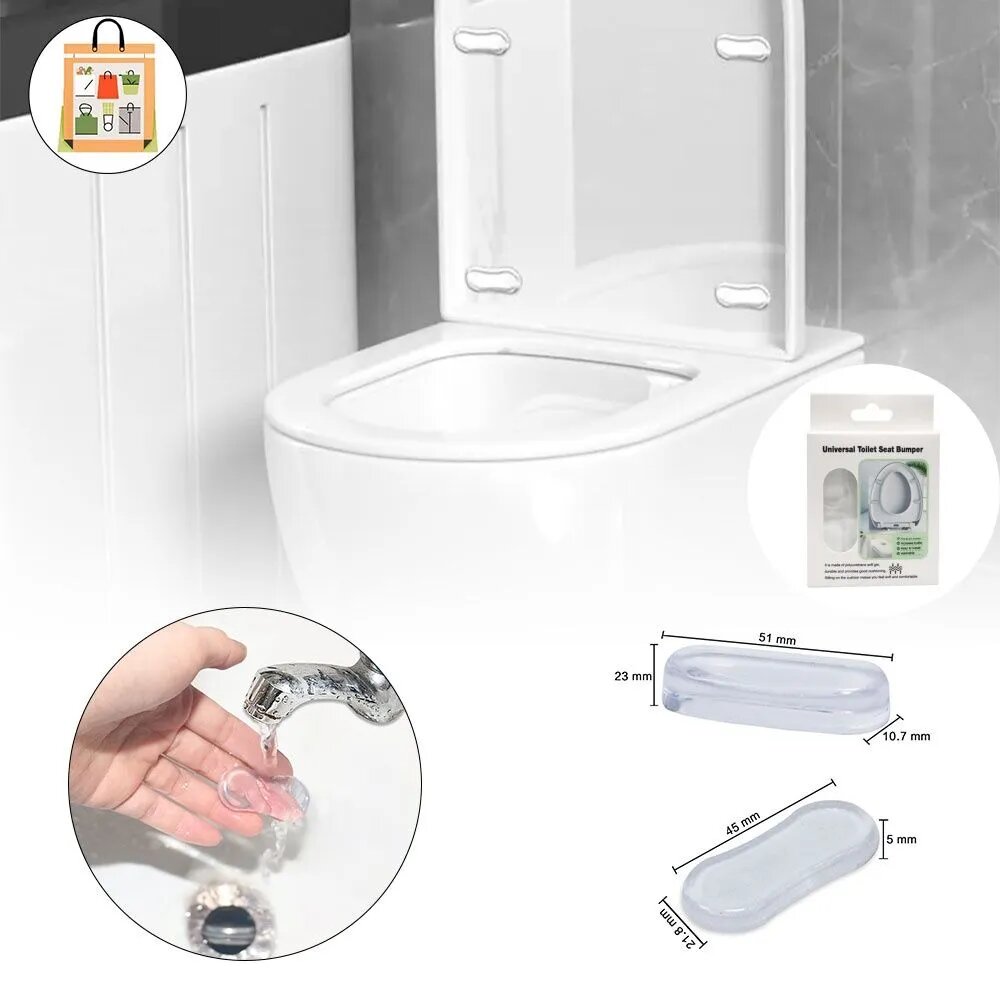 Набор Сиденье Стопперы для унитаза 5 шт.