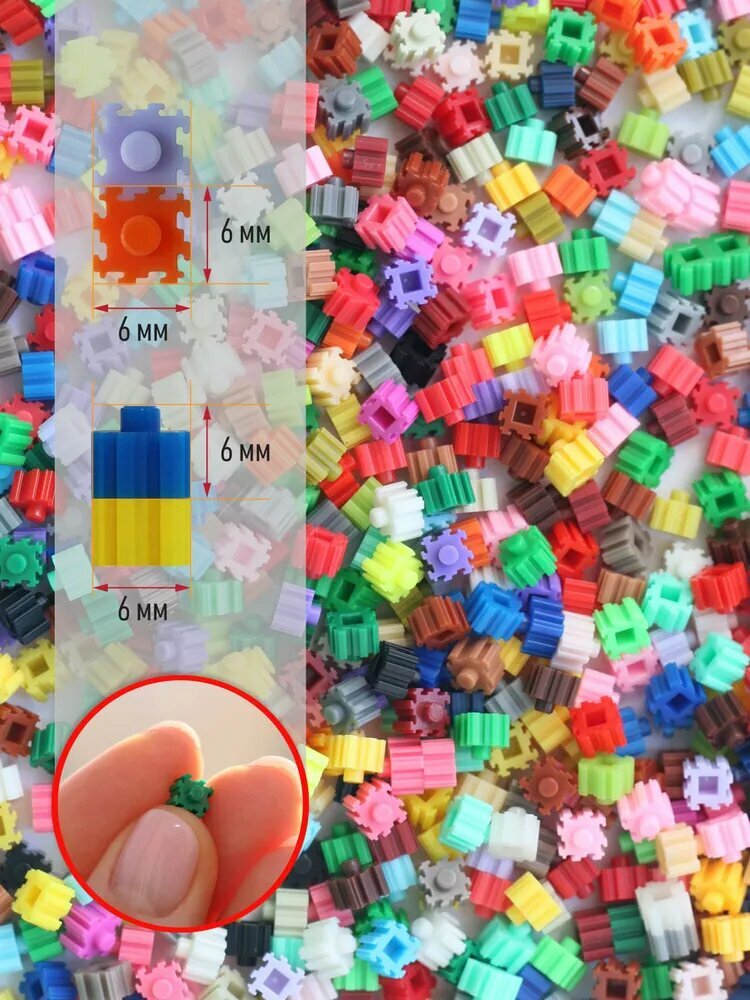 3д Мозаика PIXEL ART, НЕ термомозаика - лучше, 2500 деталей