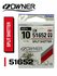 Крючок рыболовный Owner 51652 Split Shotter № 10 зеленый (WEED GR...