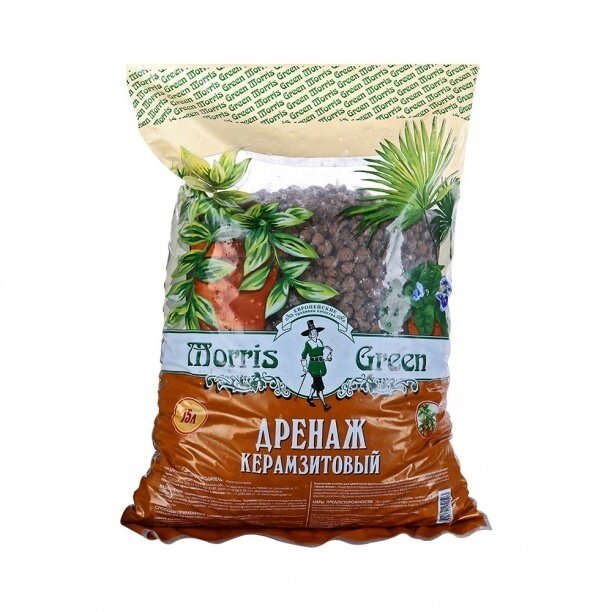Дренаж керамзитовый 8-20 мм 15 л