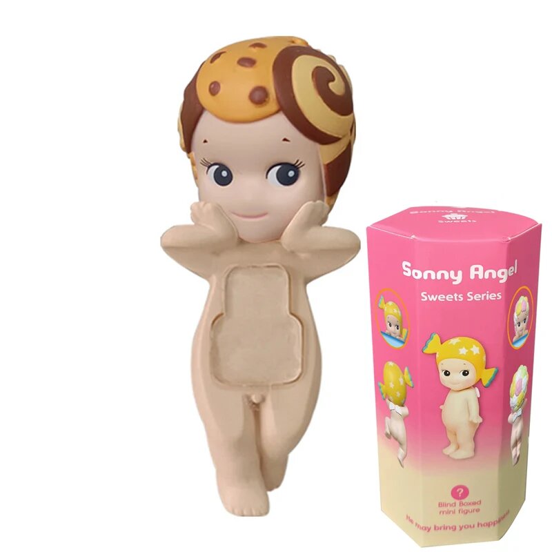 Sonny Angel Hippers Series Sweets Series Cute Kawaii Action Figures Mystery Box Mini Figure Phone Decoration Christmas Gift Toy