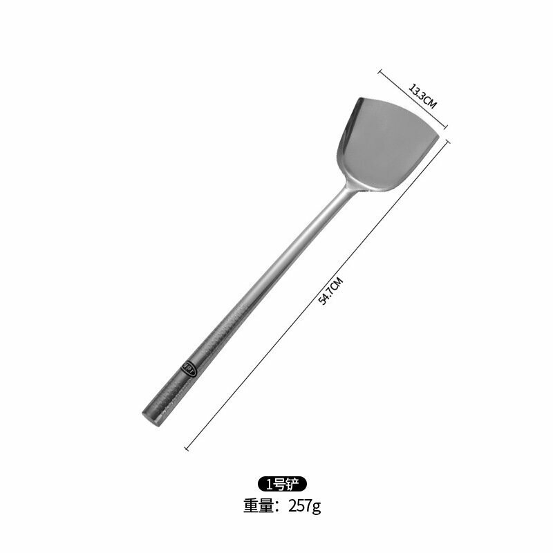 Длинная ручка из нержавеющей стали шеф-повар специальный шпатель утолщенная Ложка большая ложка отель столовая