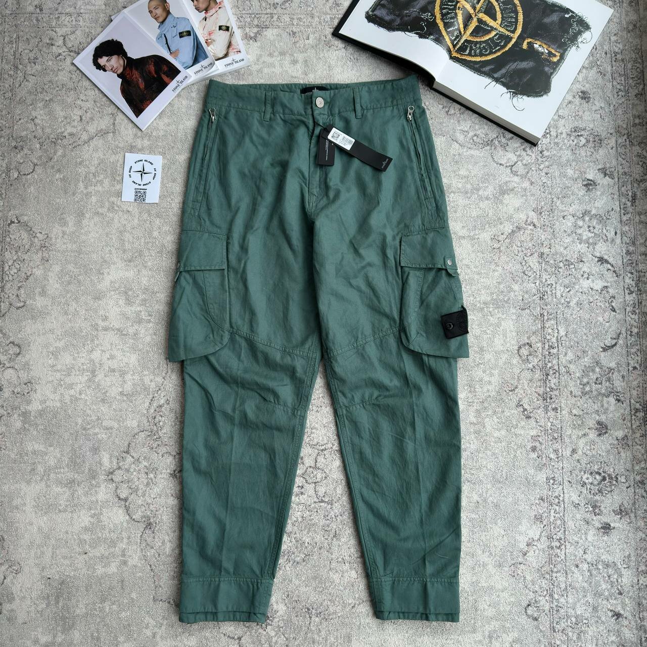 Брюки Stone Island Shadow Project Stretch Cavalry Cotton Lyocell Chapter 1761930318