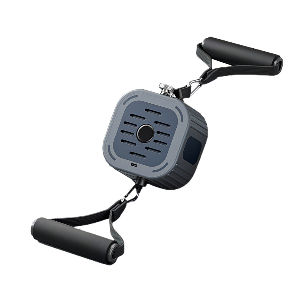 Тренажер для фитнеса с регулируемой резиновой лентой Fitness Pump Cable Machine для рук, ног, груди, материал ABS, цвет Черный Оранжевый/Черный Серый (выбор), размер 17*16*14/6.7*6.3*5.5 дюймов, вес 1323г/46.7 унции, в комплект входят 1 насос, 1