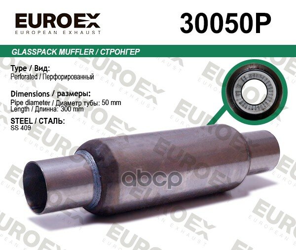 Стронгер нерж. перфорированный EUROEX арт. 30050P
