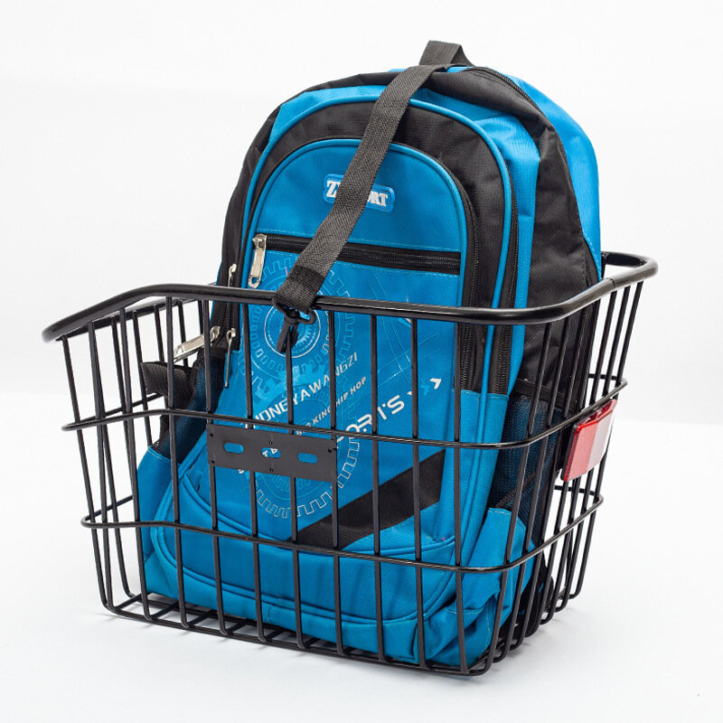 Производитель универсальной корзины для овощей, утолщенная корзина для велосипеда с крышкой для электровелосипедов и велосипедов, бесплатная доставка, увеличенная корзина для электровелосипеда