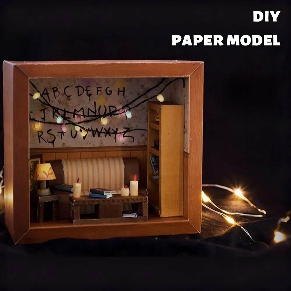 Stranger Things Странные дела 3D-Печатная DIY Объемная Модель