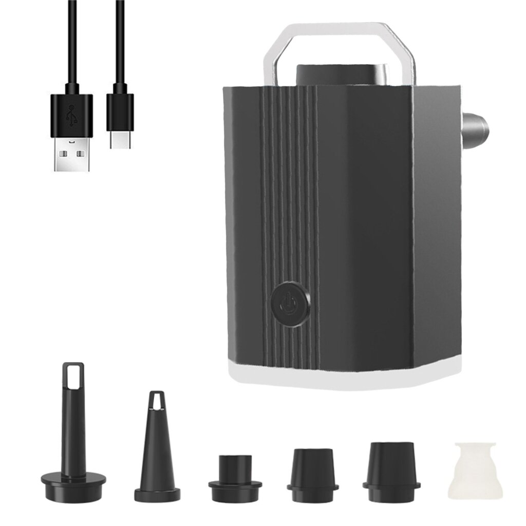 Электрический Вакуумный Насос для Вакуумного Упаковщика Сумка Для Хранения Портативных Беспроводных Воздушных Насосов Небольшой Передвижной Электрический Насос с подсветкой