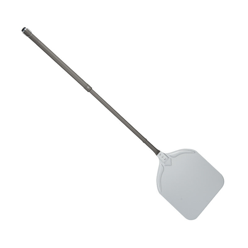 Amazon 12inch Полностью алюминиевая пицца-лопатка квадратная выдвижная съемная лопатка для переноски в духовке большая кухонная выпечка инструмент