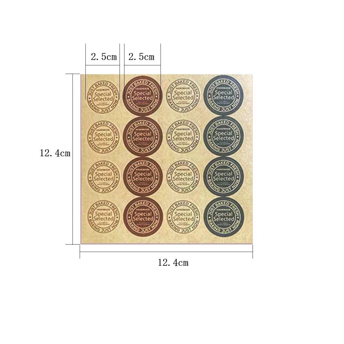 Винтажные конверты из крафт-бумаги kraft paper envelopes Коричневый, 10sheets stickers