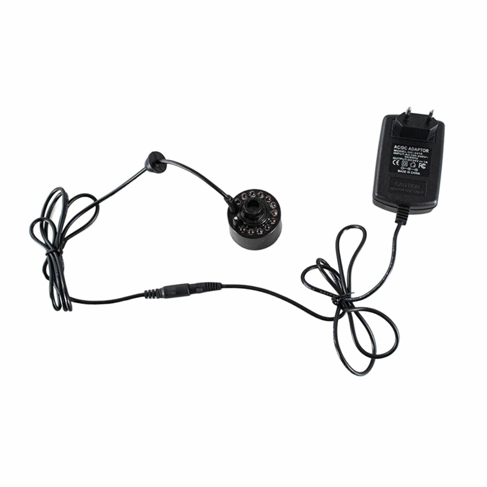 Увлажнитель тумана для аквариума, мини-генератор тумана, 19 Вт, для декорации водоемов и садовых фонтанов