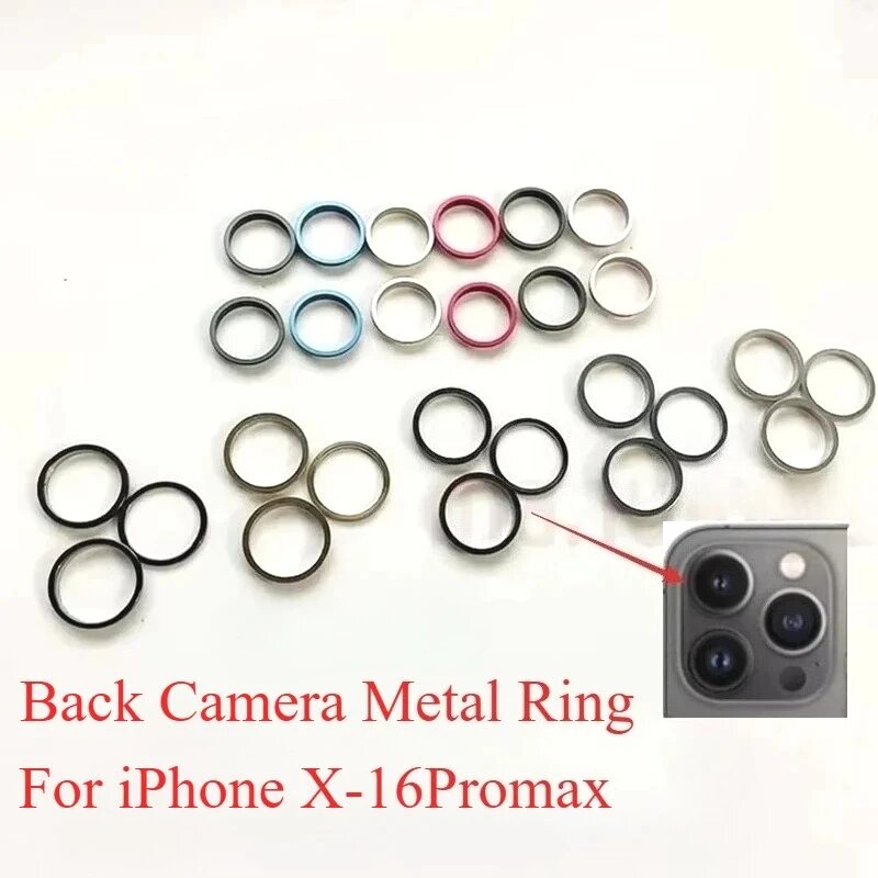 Красный комплект рамки камеры для iPhone 12 mini 12