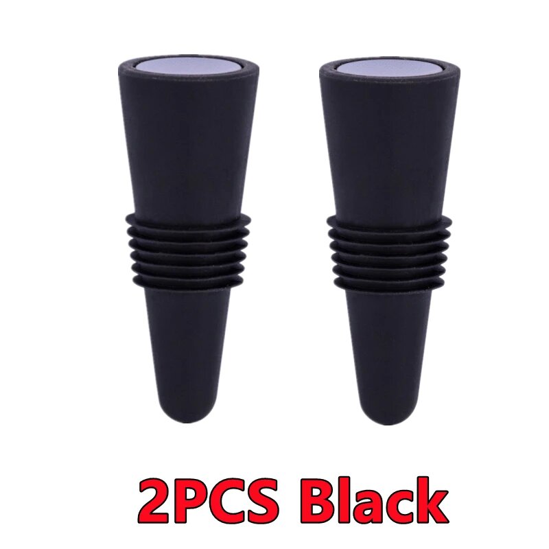 Новый 6/2/1 шт. силиконовый набор пробок для бутылок вина, герметичная крышка для бутылки вина, шампанского, крышка для бутылки вина, пробковая крышка, аксессуары для бара